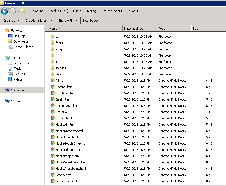 How to Configure Coveo JavaScript Search Framework using IIS Skip to end of metadata