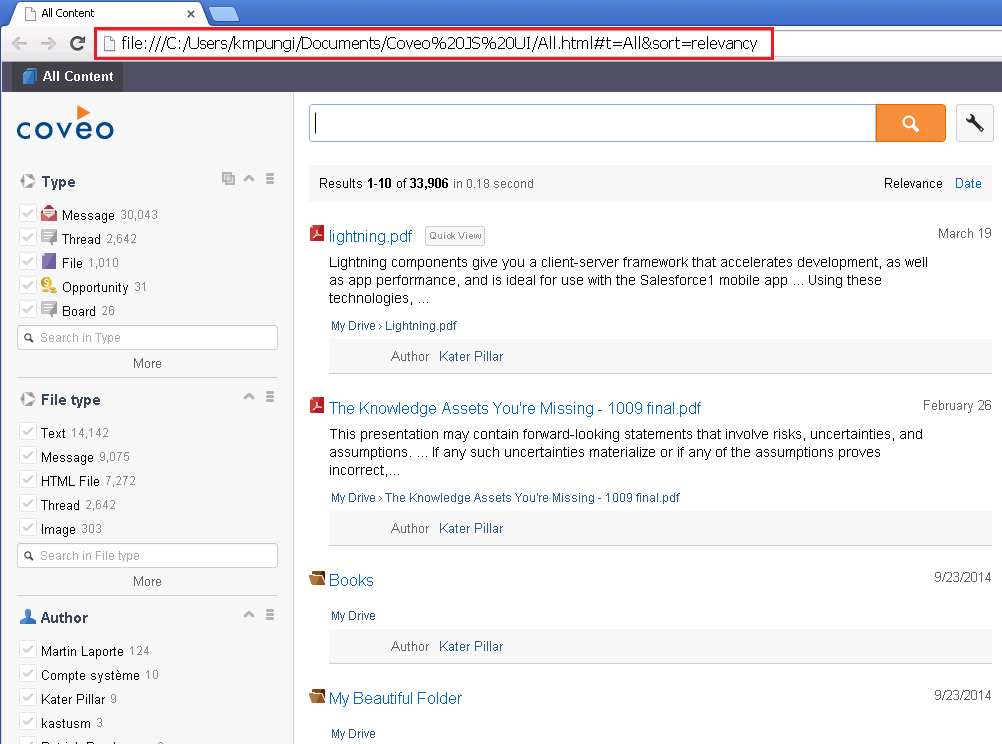 How to Configure Coveo JavaScript Search Framework using IIS Skip to ...