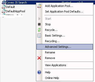 How to Configure Coveo JavaScript Search Framework using IIS Skip to end of metadata