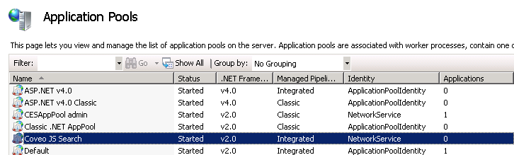 How to Configure Coveo JavaScript Search Framework using IIS Skip to end of metadata