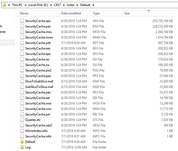 Drive filling up with SecurityCache.apx // SecurityCache.pax files