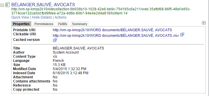 Use the author extracted from the document instead of the SharePoint author