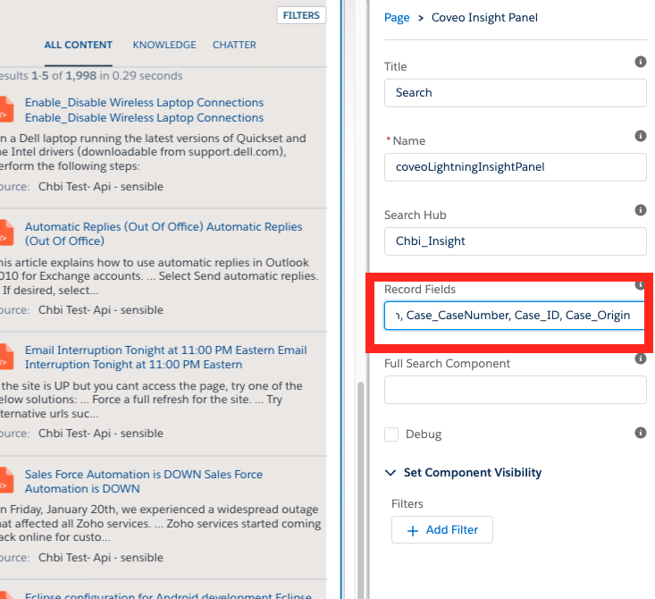 Salesforce Insight Panel - How to send custom context to Coveo UA