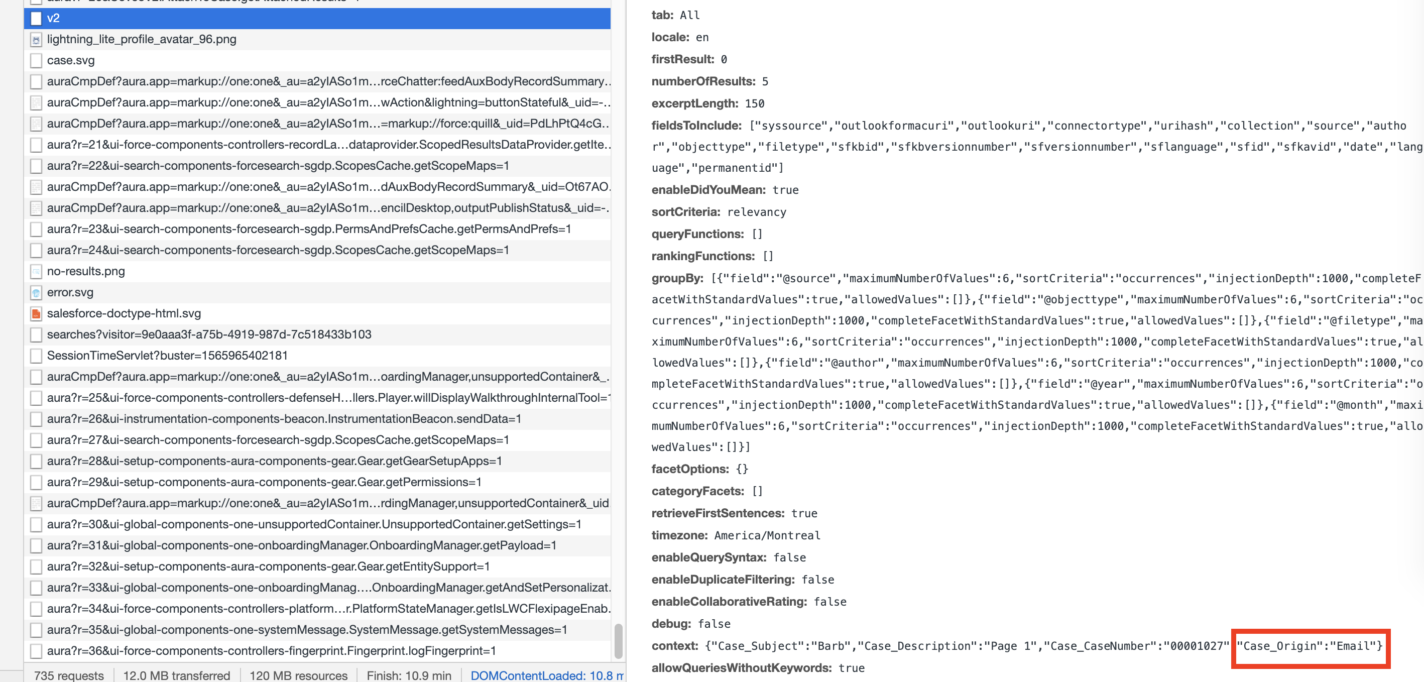 Salesforce Insight Panel - How to send custom context to Coveo UA