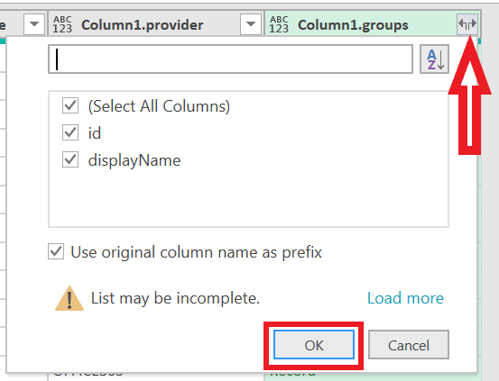 How to export Coveo orgs members and their privileges to Excel