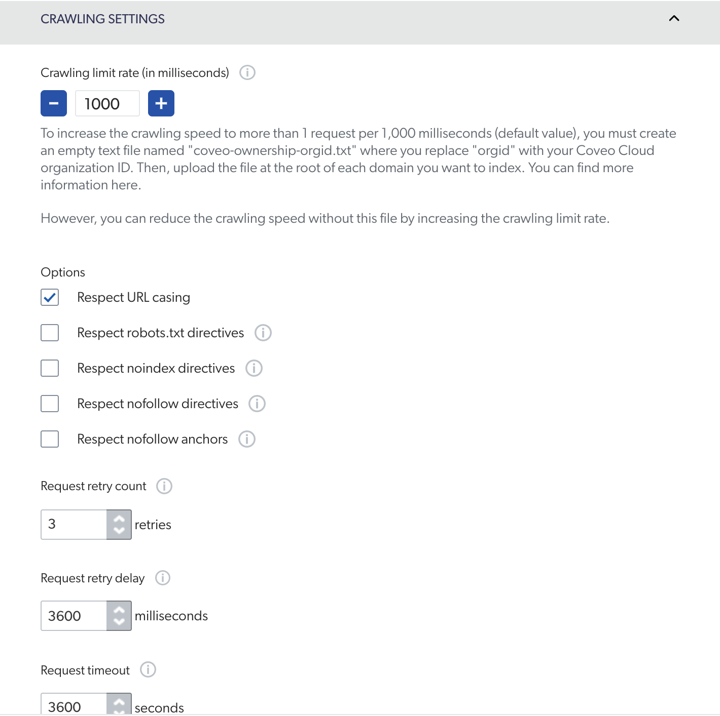 Indexing an older version of MadCap Flare without a sitemap