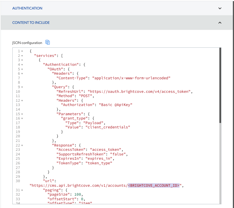 Indexing Brightcove Videos with a Generic Rest API