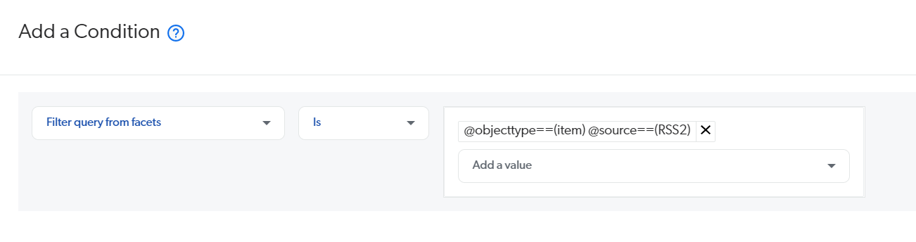 How to setup a trigger with multiple dynamic facet choices