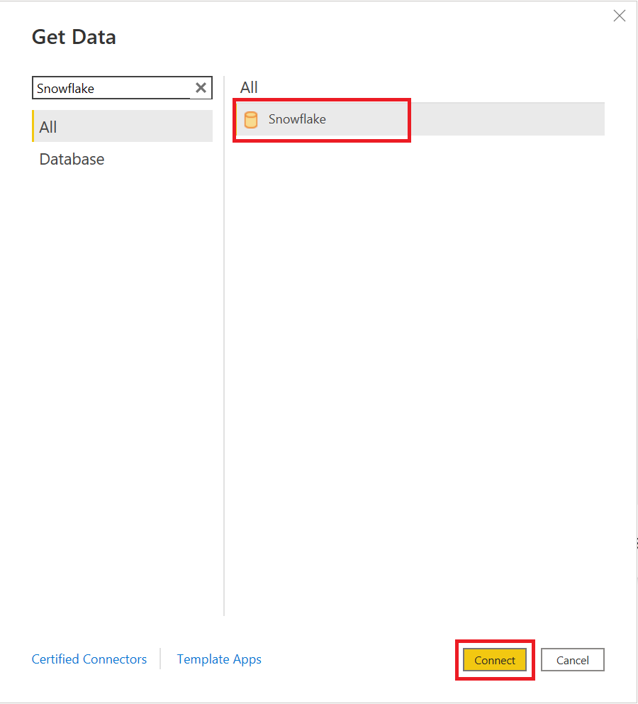 How to connect Power BI to Snowflakes?
