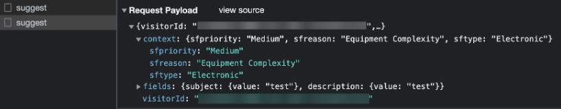 How to pass the classification field into context for Coveo Case Assist