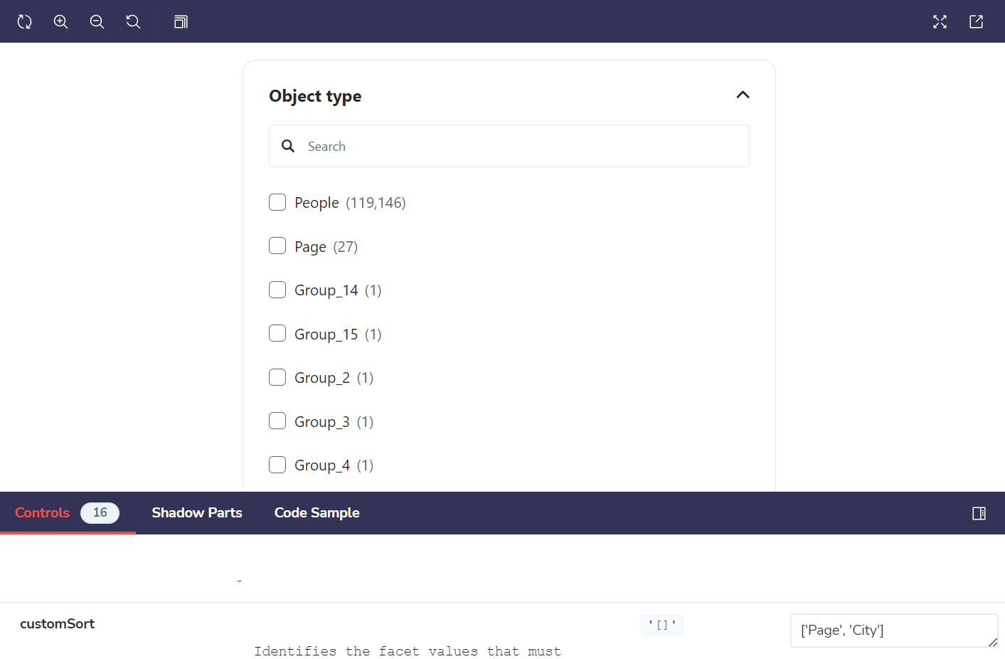 Coveo Atomic - Custom Sort Is Not Being Respected in an Atomic Facet Component