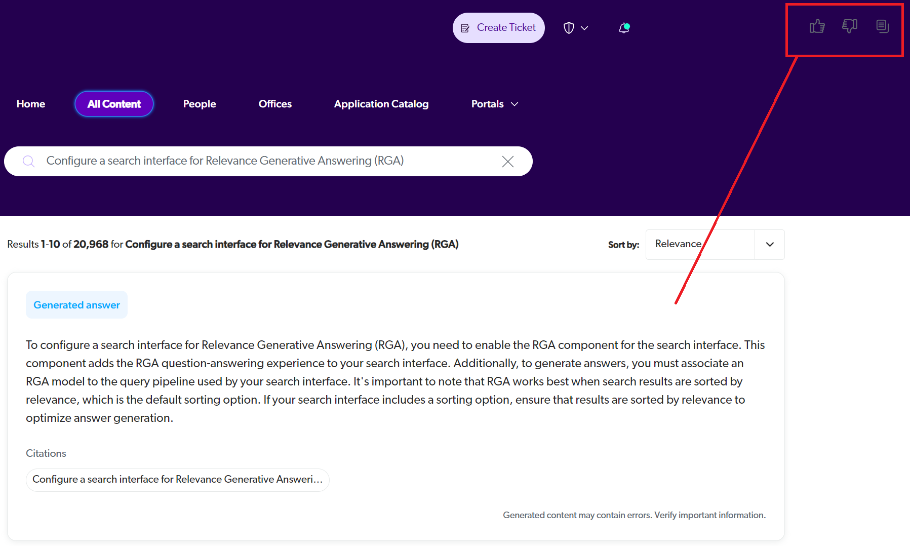 Known issue: CRGA Feedback Button Visibility